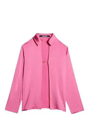 Jacquemus Logo Gem Shirt - Pink