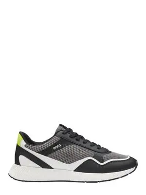 Hugo Boss Lace-up Sneakers - Dark Gray