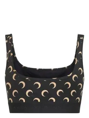 MARINE SERRE Printed Moon Tank Top - Multi-color