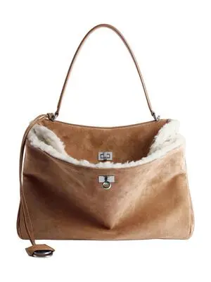 Balenciaga Rodeo Handbag Medium - Brown