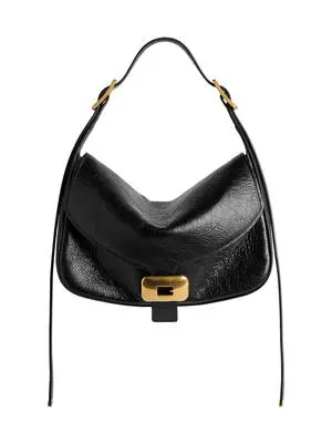 Balenciaga Clicca Shoulder Bag Medium - Black