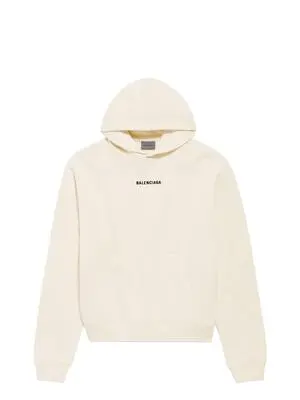 BALENCIAGA Balenciaga Medium Fit Hoodie With Embroidered Logo