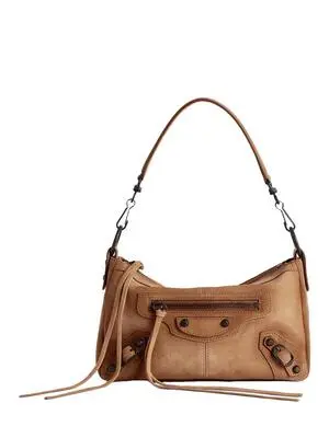 Balenciaga Balenciaga Le City Moto Mini Bag Brown