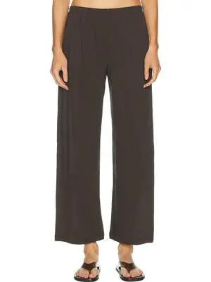 LESET Milo Crop Pant - Hickory