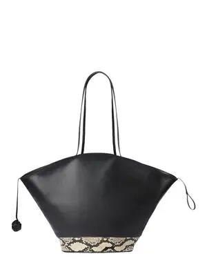 Jacquemus Le Grand Tote Pietra Soft - Black