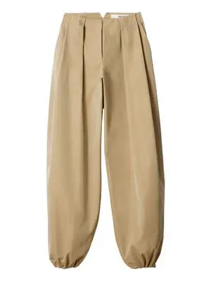 Jacquemus Melao Pleated Balloon-leg Trousers - Neutral