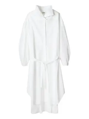 Jacquemus Rocher Long Cotton Shirt - White