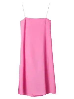 Jacquemus The Isola Pleated Virgin-wool Mini Dress - Pink