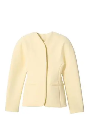 Jacquemus The Ovalo Tailored Jacket - Yellow