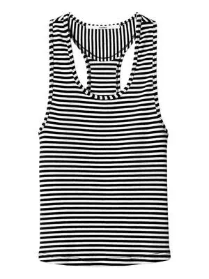 JACQUEMUS Jacquemus Marcela Striped Cotton-Blend Tank Top