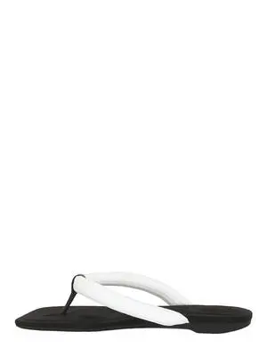 Alexander Wang Jenna Tubular Flat Thong Sandal - White