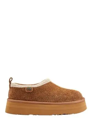 AUSTRALIA LUXE COLLECTIVE Outback Platform Slipper With Nordske Trim - Brown