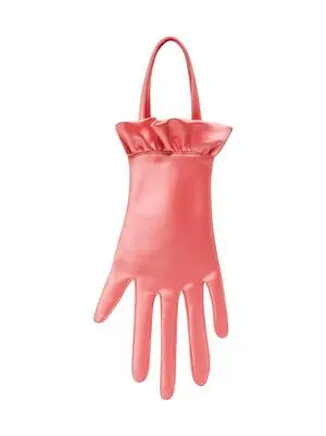 Lulu Guinness Lulu Guinness Satin Handbag Pink