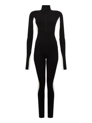 Dsquared2 Ski Jersey Jumpsuit With Cut-out Detail - Black