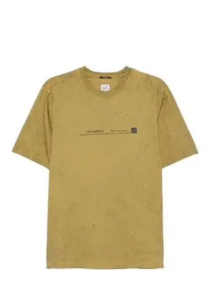 C.P. COMPANY Logo-motif T-shirt - Green