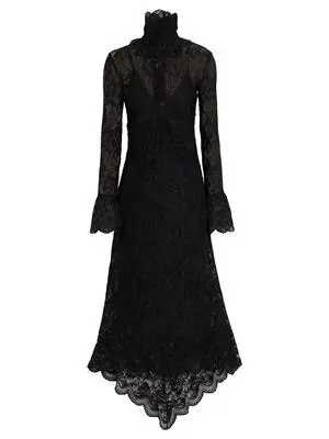 Rabanne Lace Maxi Dress - Black