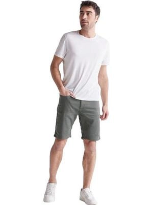 DUER No Sweat Short Slim Fit Stretch Fabric - Gull