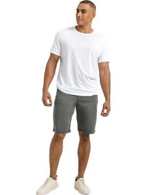 DUER Du/er No Sweat Relaxed Fit Stretch Shorts - Gull