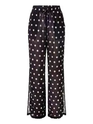 NICHOLAS Nicholas Lise Polka Dot Wide Leg Pants