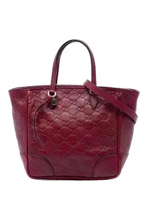 Gucci Small Siama Bree Satchel - Red