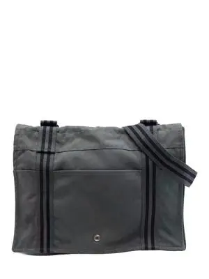 Hermès Canvas Messenger Bag - Grey