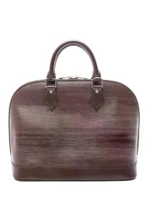 LOUIS VUITTON Epi Alma Pm Handbag - Brown