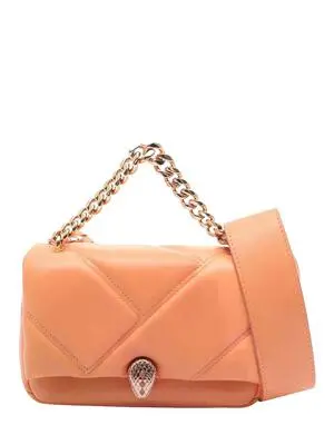 BVLGARI Mini Leather Serpenti Cabochon Satchel - Orange