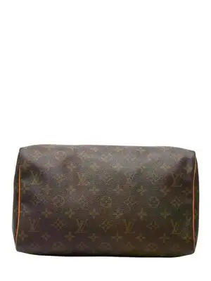 LOUIS VUITTON 1994 Monogram Speedy 30 Boston Bag - Brown