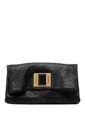 LOUIS VUITTON 2012 Monogram Pochette Altair Clutch Bag - Black