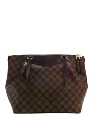 LOUIS VUITTON Damier Ebene Westminster Gm Shoulder Bag - Brown