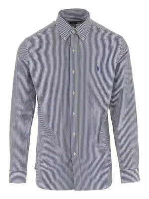 Polo Ralph Lauren Striped Button-down Shirt - Blue