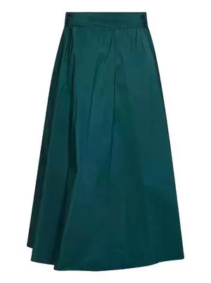 Max Mara Alpaca Midi Skirt - Green