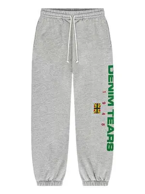 DENIM TEARS Windrush Empire 1948 Track Pants - Grey
