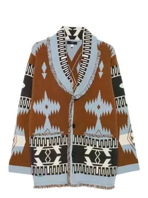 Alanui Fringe-trimmed Cardigan - Brown