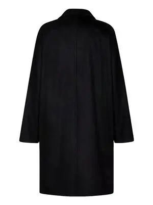 Max Mara Double-breasted Coat - Black