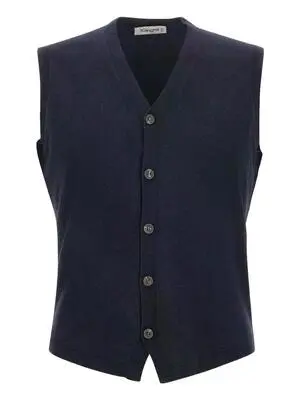 KANGRA Knitted Vest - Blue