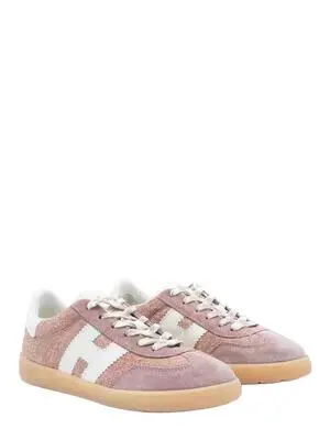 Hogan Paneled Sneakers - Pink