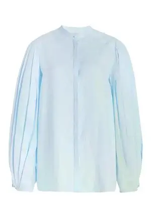 Gabriela Hearst Laetitia Long-sleeved Blouse - Blue