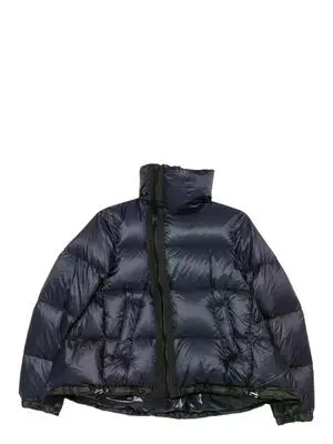 Sacai Quilted High-neck Puffer Jacket - Blue