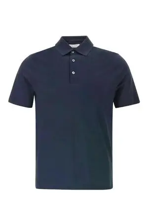 DIKTAT Short-sleeve Polo Shirt - Blue