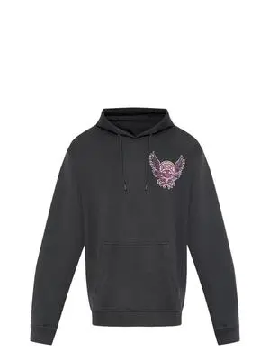 DIESEL® Graphic Print Hoodie - Grey