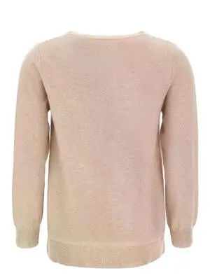 KANGRA Crew Neck Long Sleeve Sweater - Neutrals