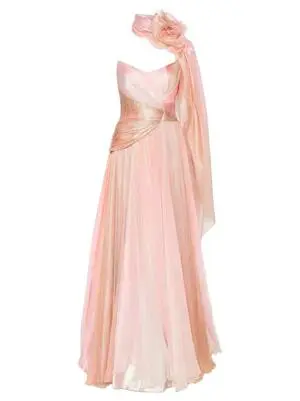 IRIS SERBAN IRIS SERBAN Pleated Draped Gown