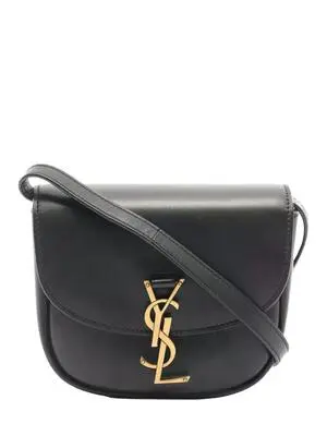 Saint Laurent Small Leather Shoulder Bag - Black