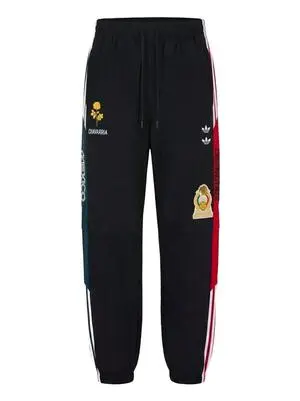 WILLY CHAVARRIA Cdm Logo-patch Track Pants - Black