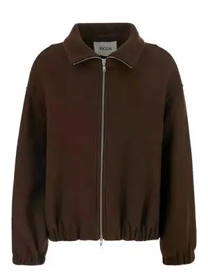 JUCCA Zip-fastening Long-sleeve Jacket - Brown