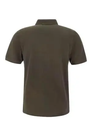 GRAN SASSO Short-sleeve Polo Shirt - Brown