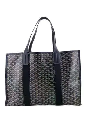 Goyard Villette Printed Coated Canvas Mm Tote Bag - Blue