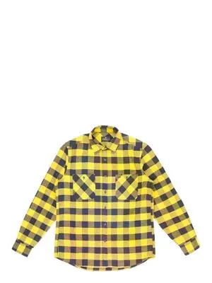 HTC LOS ANGELES Htc Los Angeles Check Pattern Logo Print Shirt