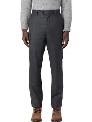 Brunello Cucinelli Virgin Wool Cargo Pants - Grey